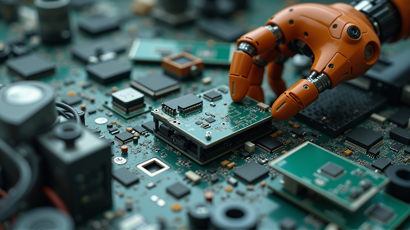 Revolutionary AI-Powered Trash Robot Transforming Electronic Waste in ...