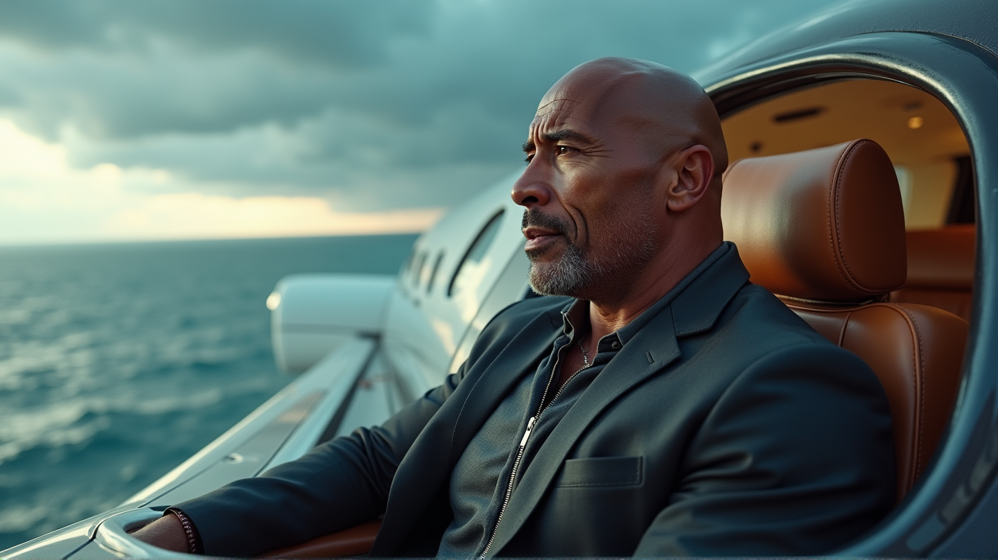 Dwayne 'The Rock' Johnson's Jet Drama: Terrifying Midair Scare!