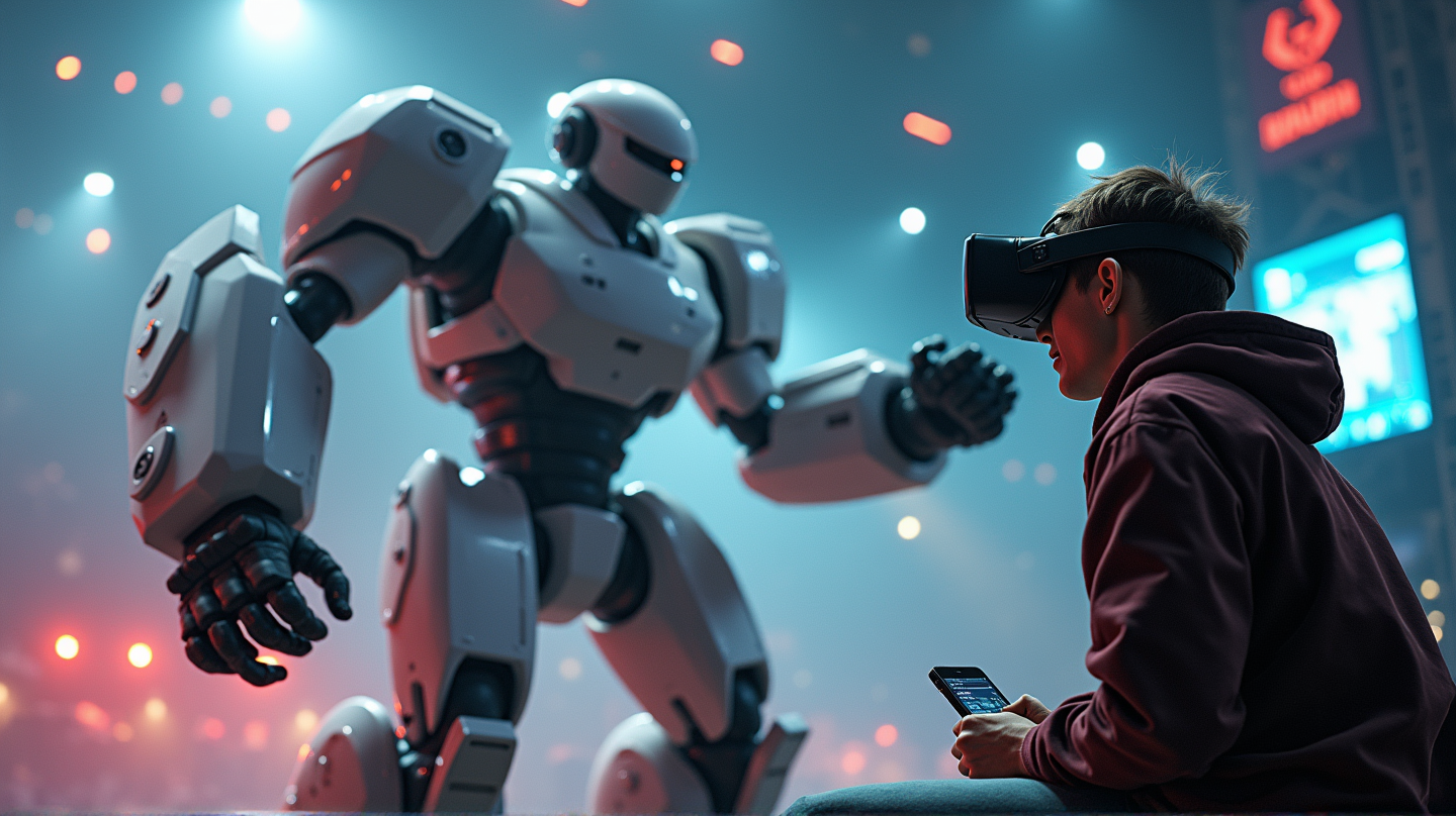 VR Meets Reality: Pilot Real Fighting Robots with REK