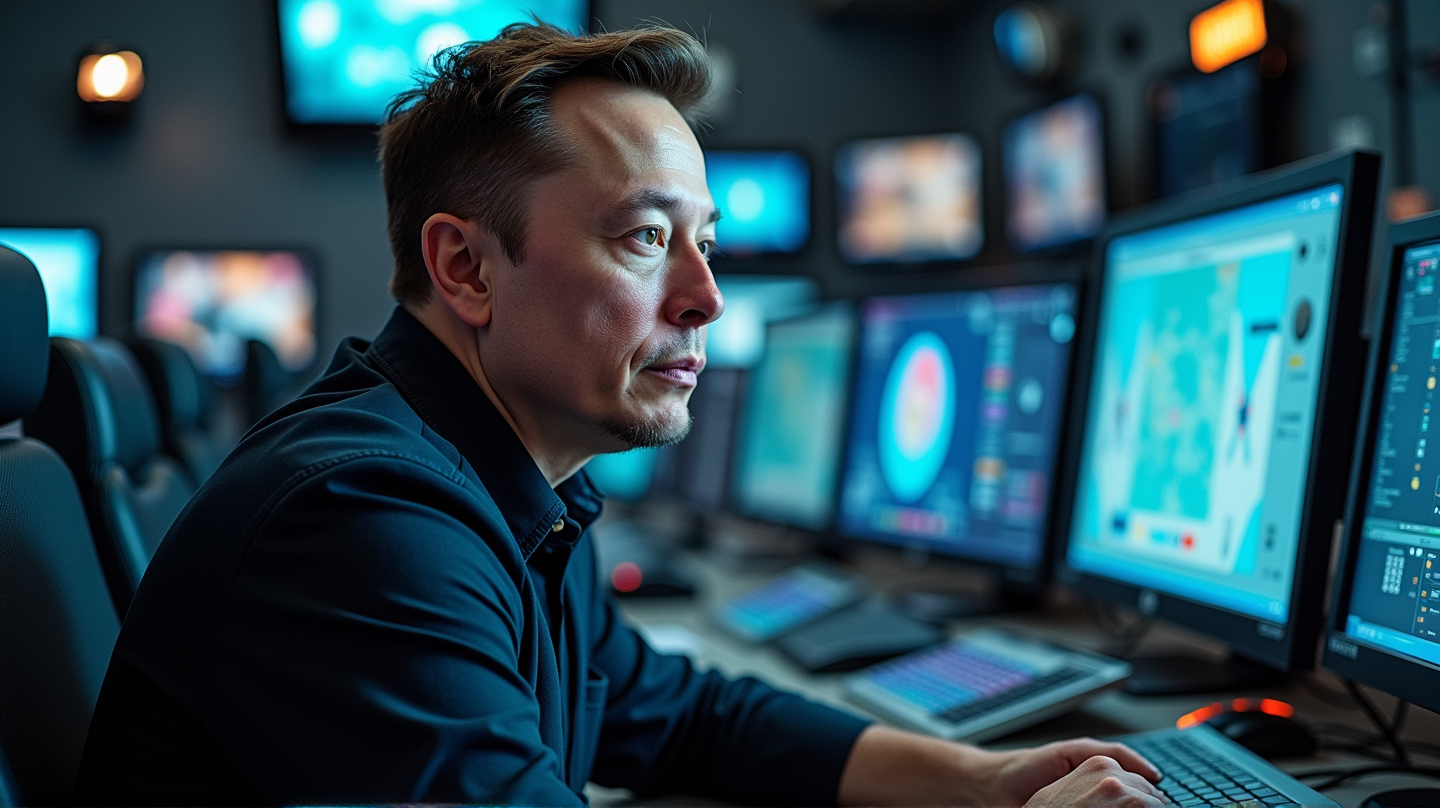 Elon Musk Stays Firmly Focused on Space in CBS Interview