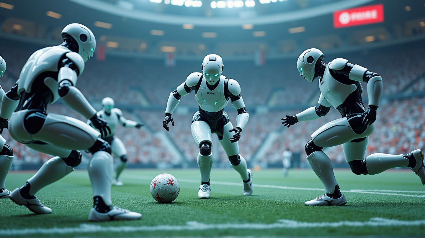 Robotic Triumph: China’s Autonomous 3v3 AI Football Unveiled