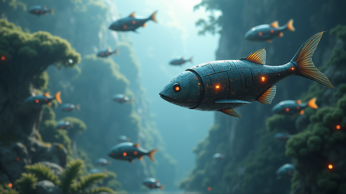 How Birds and Fish Inspired a Revolutionary Robot Swarm Control