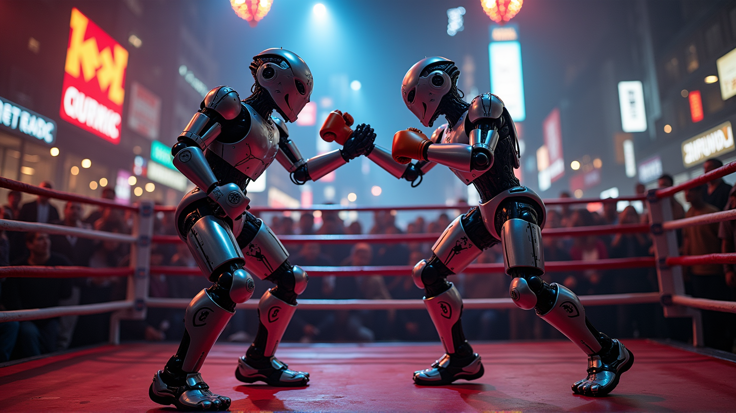San Francisco's New Tech Obsession: AI Robot Fight Clubs