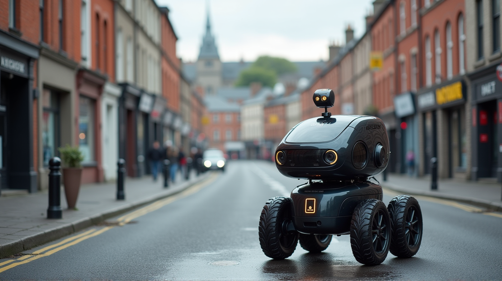 Dublin's New Patrolling Robots: The Future of Public Safety