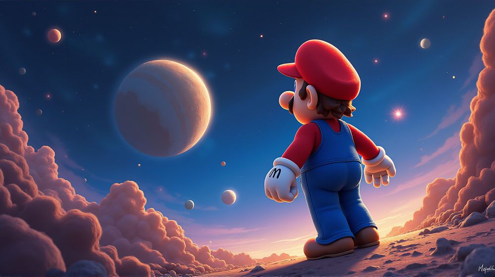 Mario's Space Odyssey: Super Mario Galaxy Movie Sets the Stage for a ...